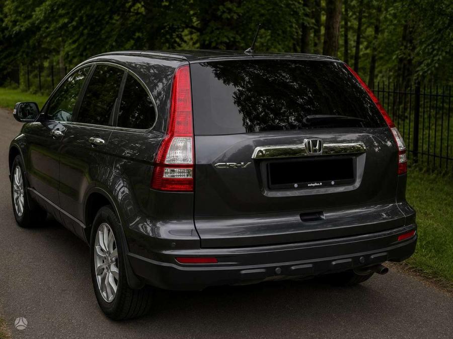Blue Honda CR-V 2010 in Vilnius, with an engine capacity of 2.20 L and mileage of 263 thousand km for 7900 €, photo 10 on AUTOMOTO.COM.LV