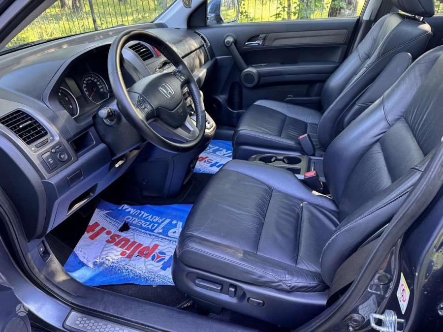 Blue Honda CR-V 2010 in Vilnius, with an engine capacity of 2.20 L and mileage of 263 thousand km for 7900 €, photo 12 on AUTOMOTO.COM.LV