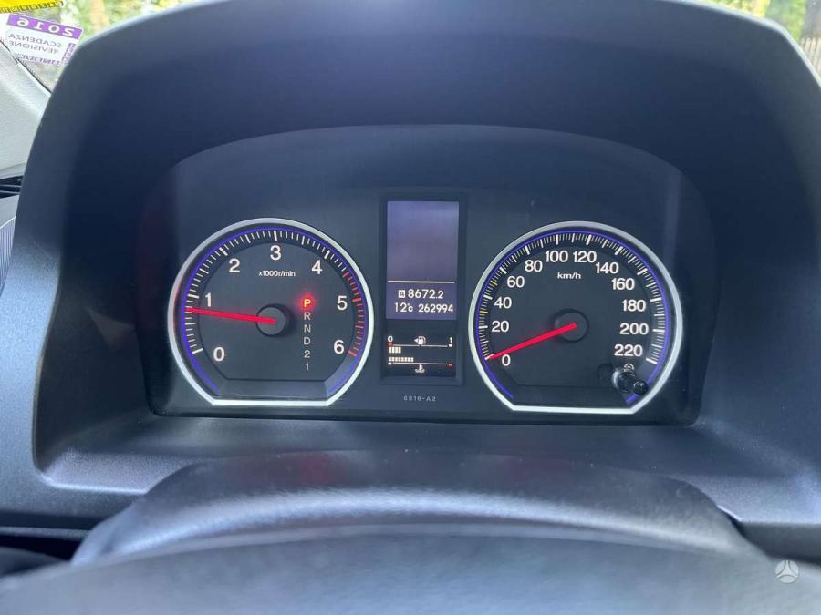 Blue Honda CR-V 2010 in Vilnius, with an engine capacity of 2.20 L and mileage of 263 thousand km for 7900 €, photo 18 on AUTOMOTO.COM.LV