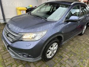 Blue Honda CR-V 2013 in Riga, with an engine capacity of 2.00 L and mileage of 187 thousand km for 11750 €, photo  on AUTOMOTO.COM.LV