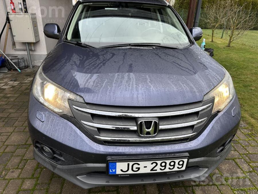 Blue Honda CR-V 2013 in Riga, with an engine capacity of 2.00 L and mileage of 187 thousand km for 11750 €, photo 8 on AUTOMOTO.COM.LV