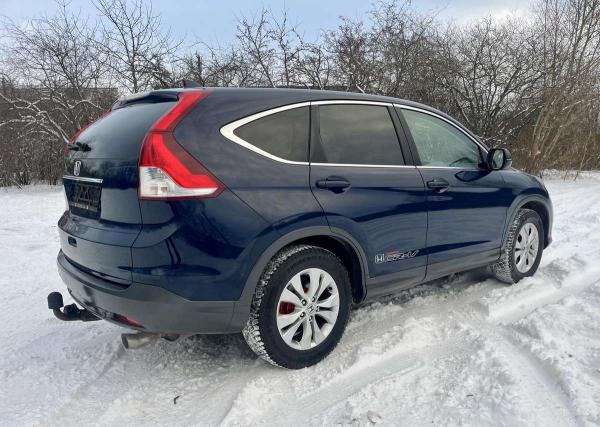 Blue Honda CR-V 2013 in Siauliai, with an engine capacity of 2.20 L and mileage of 266 thousand km for 9650 €, photo 10 on AUTOMOTO.COM.LV