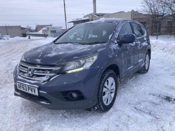 Zils Honda CR-V 2013 Kauņa, ar dzinēja tilpumu 1.60 L un nobraukumu 211 tūkst. km par 2750 €, foto 2 vietnē AUTOMOTO.COM.LV