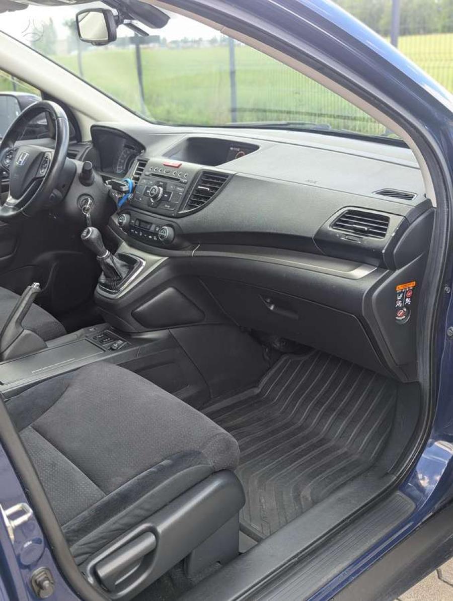 Zils Honda CR-V 2013 Kauņa, ar dzinēja tilpumu 2.00 L un nobraukumu 268 tūkst. km par 6950 €, foto 24 vietnē AUTOMOTO.COM.LV