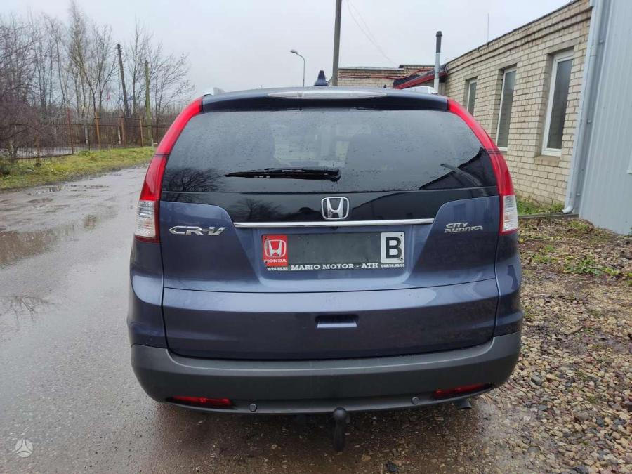 Zils Honda CR-V 2014 Ukmergė, ar dzinēja tilpumu 1.60 L un nobraukumu 225 tūkst. km par 8800 €, foto 5 vietnē AUTOMOTO.COM.LV