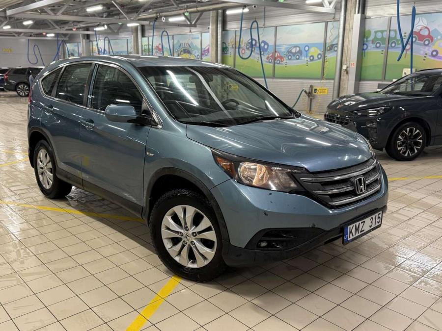 Blue Honda CR-V 2014 in Vilnius, with an engine capacity of 2.35 L and mileage of 97 thousand km for 7350 €, photo 2 on AUTOMOTO.COM.LV