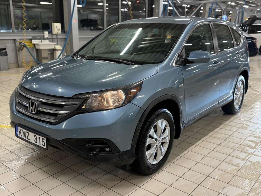 Blue Honda CR-V 2014 in Vilnius, with an engine capacity of 2.35 L and mileage of 97 thousand km for 7350 €, photo 14 on AUTOMOTO.COM.LV