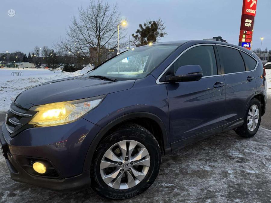 Zils Honda CR-V 2014 Kauņa, ar dzinēja tilpumu 2.00 L un nobraukumu 337 tūkst. km par 7000 €, foto 1 vietnē AUTOMOTO.COM.LV