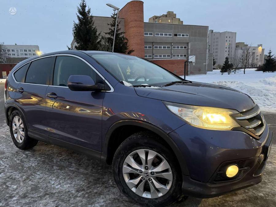 Blue Honda CR-V 2014 in Kaunas, with an engine capacity of 2.00 L and mileage of 337 thousand km for 7000 €, photo 2 on AUTOMOTO.COM.LV