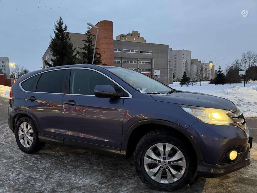 Blue Honda CR-V 2014 in Kaunas, with an engine capacity of 2.00 L and mileage of 337 thousand km for 7000 €, photo 11 on AUTOMOTO.COM.LV