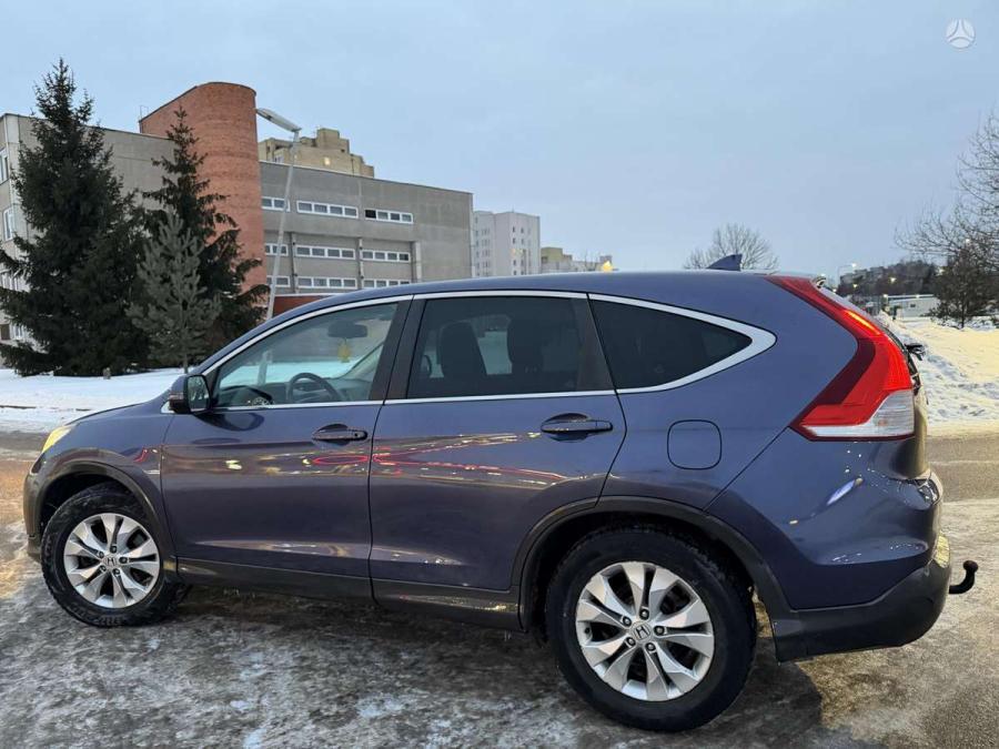 Blue Honda CR-V 2014 in Kaunas, with an engine capacity of 2.00 L and mileage of 337 thousand km for 7000 €, photo 12 on AUTOMOTO.COM.LV