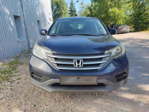 Blue Honda CR-V 2014 in Ukmerge, with an engine capacity of 1.60 L and mileage of 187 thousand km for 6300 €, photo  on AUTOMOTO.COM.LV