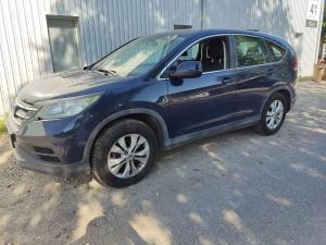 Blue Honda CR-V 2014 in Ukmerge, with an engine capacity of 1.60 L and mileage of 187 thousand km for 6300 €, photo 3 on AUTOMOTO.COM.LV