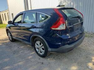 Blue Honda CR-V 2014 in Ukmerge, with an engine capacity of 1.60 L and mileage of 187 thousand km for 6300 €, photo 5 on AUTOMOTO.COM.LV