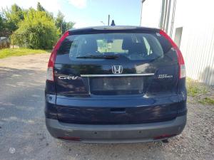 Blue Honda CR-V 2014 in Ukmerge, with an engine capacity of 1.60 L and mileage of 187 thousand km for 6300 €, photo 6 on AUTOMOTO.COM.LV