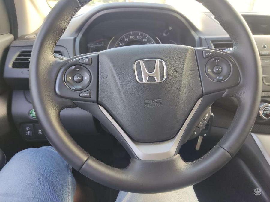 Blue Honda CR-V 2014 in Ukmerge, with an engine capacity of 1.60 L and mileage of 187 thousand km for 6300 €, photo 10 on AUTOMOTO.COM.LV