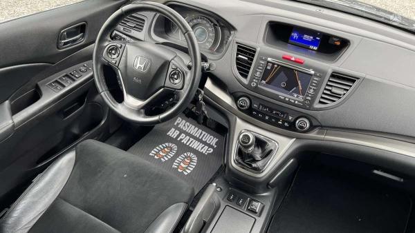 Blue Honda CR-V 2014 in Marijampole, with an engine capacity of 1.60 L and mileage of 232 thousand km for 8800 €, photo 3 on AUTOMOTO.COM.LV