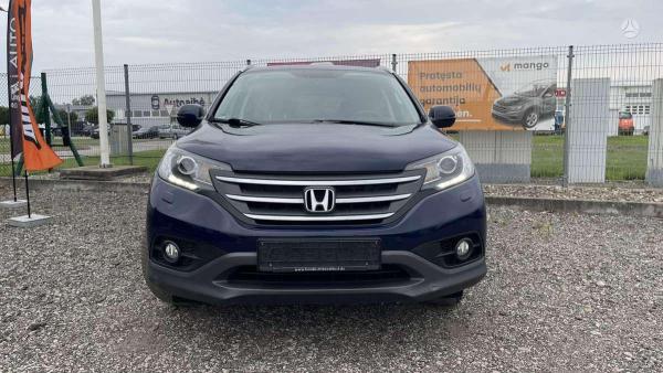 Blue Honda CR-V 2014 in Marijampole, with an engine capacity of 1.60 L and mileage of 232 thousand km for 8800 €, photo 5 on AUTOMOTO.COM.LV