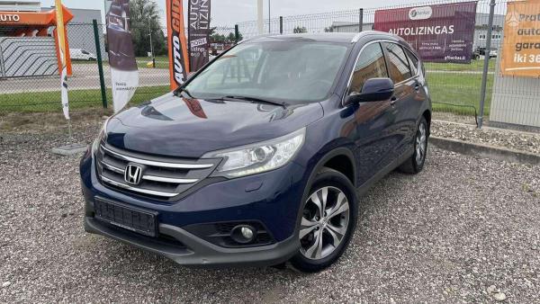 Blue Honda CR-V 2014 in Marijampole, with an engine capacity of 1.60 L and mileage of 232 thousand km for 8800 €, photo 6 on AUTOMOTO.COM.LV