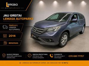 Blue Honda CR-V 2014 in Klaipeda, with an engine capacity of 2.00 L and mileage of 122 thousand km for 13999 €, photo  on AUTOMOTO.COM.LV