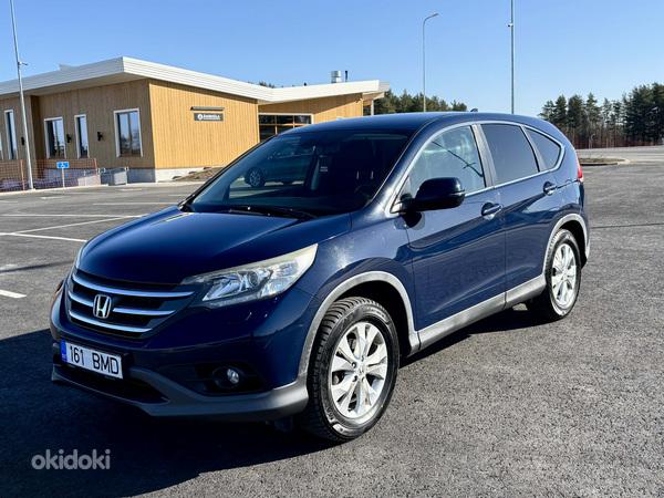 Blue Honda CR-V 2014 in Narva, with an engine capacity of 1.60 L and mileage of 235 thousand km for 7500 €, photo 1 on AUTOMOTO.COM.LV