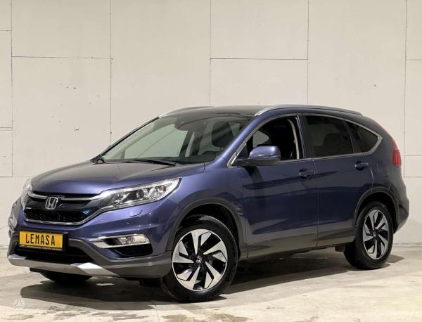 Zils Honda CR-V 2017 Klaipėda, ar dzinēja tilpumu 1.60 L un nobraukumu 216 tūkst. km par 12999 €, foto 1 vietnē AUTOMOTO.COM.LV