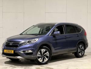 Blue Honda CR-V 2017 in Klaipeda, with an engine capacity of 1.60 L and mileage of 216 thousand km for 12999 €, photo  on AUTOMOTO.COM.LV