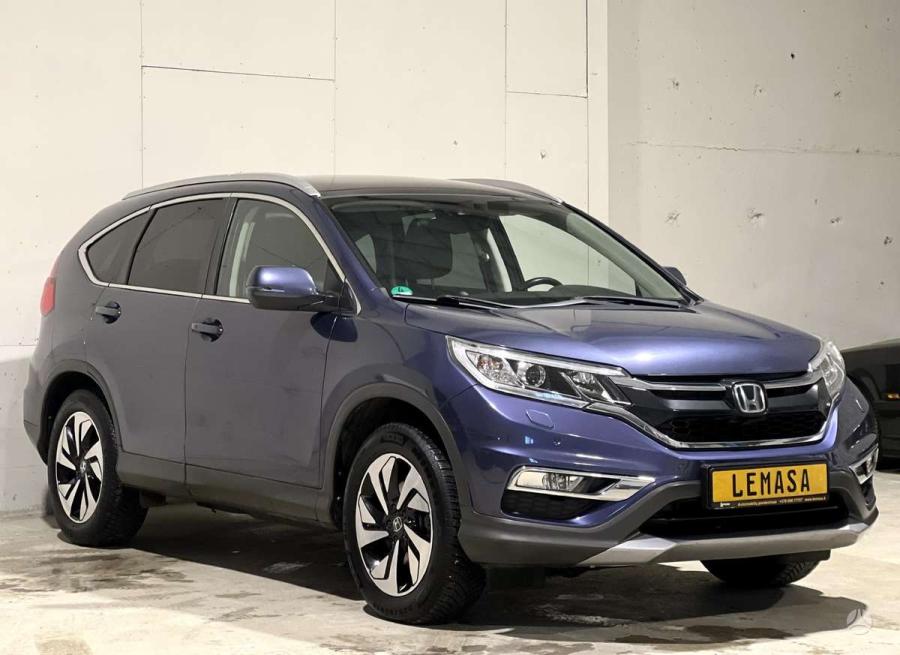 Zils Honda CR-V 2017 Klaipėda, ar dzinēja tilpumu 1.60 L un nobraukumu 216 tūkst. km par 12999 €, foto 5 vietnē AUTOMOTO.COM.LV