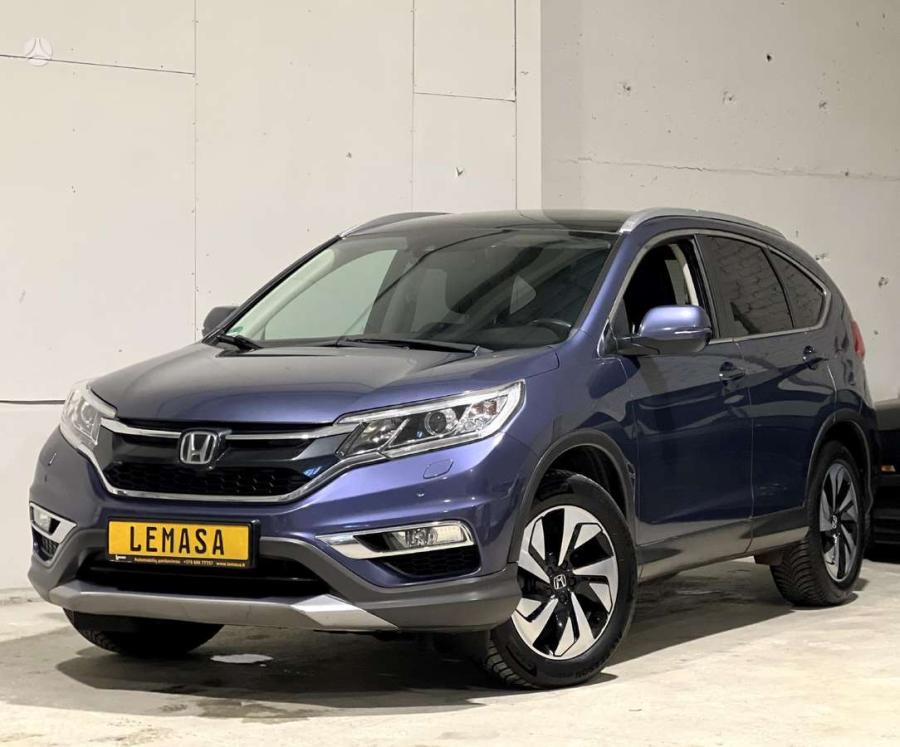Zils Honda CR-V 2017 Klaipėda, ar dzinēja tilpumu 1.60 L un nobraukumu 216 tūkst. km par 12999 €, foto 12 vietnē AUTOMOTO.COM.LV