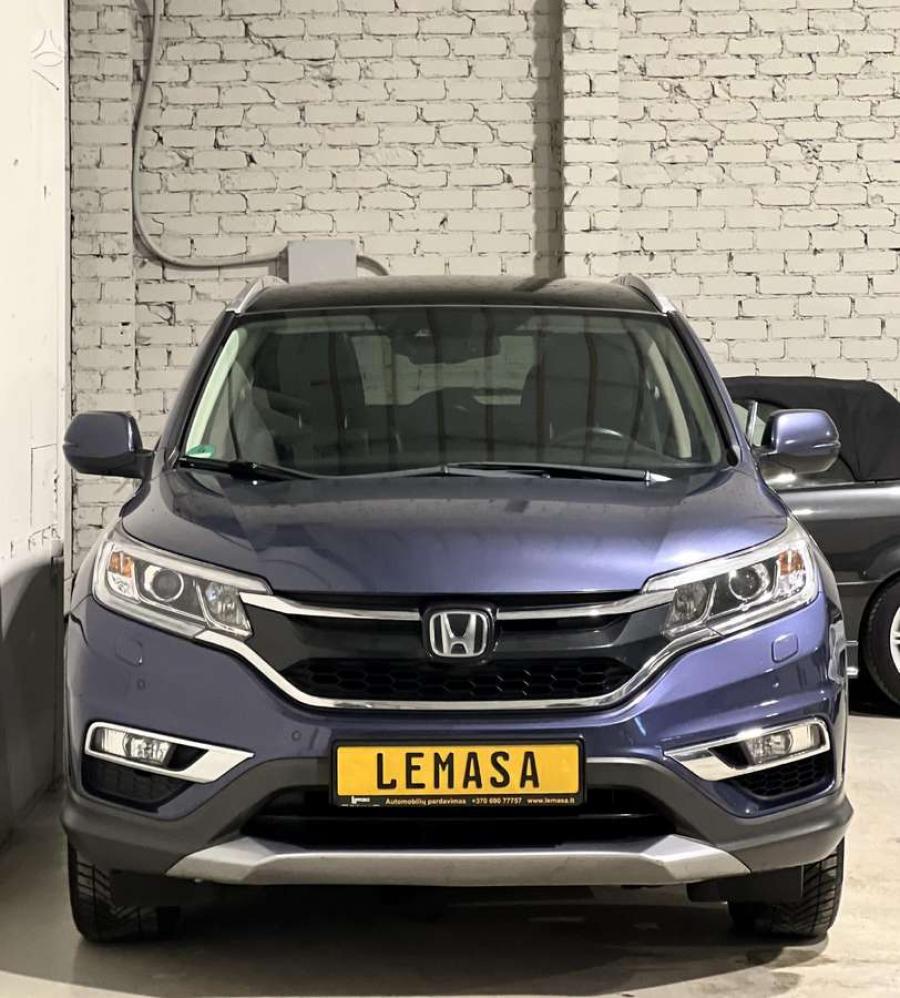 Zils Honda CR-V 2017 Klaipėda, ar dzinēja tilpumu 1.60 L un nobraukumu 216 tūkst. km par 12999 €, foto 19 vietnē AUTOMOTO.COM.LV