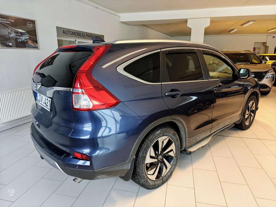 Zils Honda CR-V 2018 Šauļi, ar dzinēja tilpumu 1.60 L un nobraukumu 173 tūkst. km par 16500 €, foto 9 vietnē AUTOMOTO.COM.LV