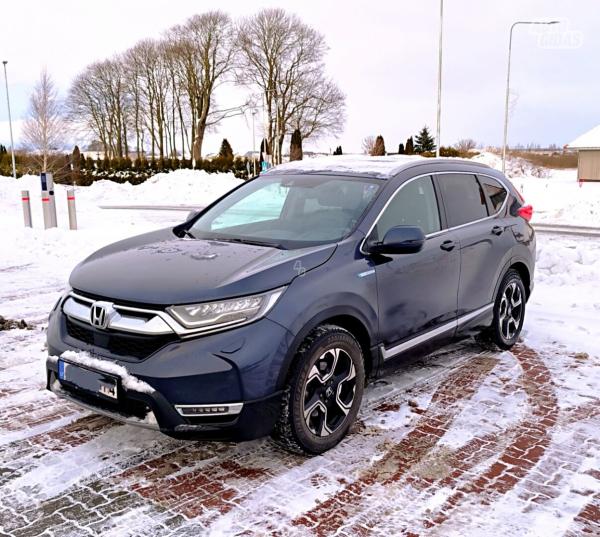 Zils Honda CR-V 2019 Klaipėda, ar dzinēja tilpumu 2.00 L un nobraukumu 94 tūkst. km par 23500 €, foto 1 vietnē AUTOMOTO.COM.LV