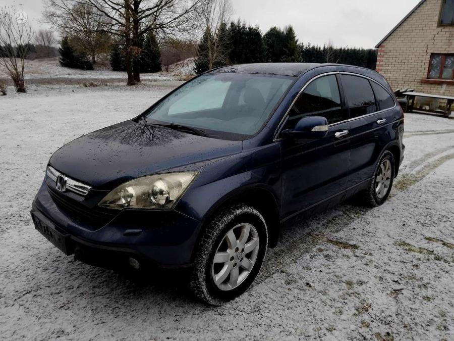 Zils Honda CR-V 2008 Raseiniai, ar dzinēja tilpumu 2.20 L un nobraukumu 270 tūkst. km par 3700 €, foto 1 vietnē AUTOMOTO.COM.LV