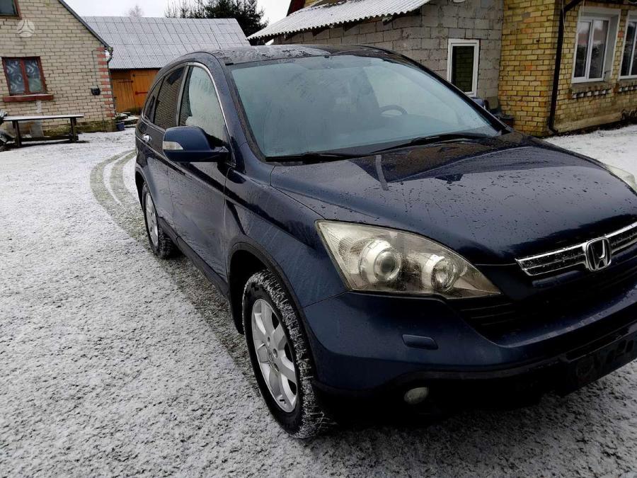 Zils Honda CR-V 2008 Raseiniai, ar dzinēja tilpumu 2.20 L un nobraukumu 270 tūkst. km par 3700 €, foto 4 vietnē AUTOMOTO.COM.LV