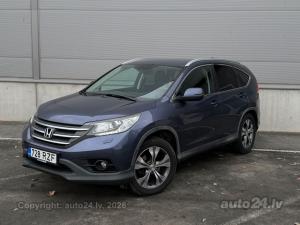 Zils Honda CR-V 2014 Tartu, ar dzinēja tilpumu 2.20 L un nobraukumu 249 tūkst. km par 9200 €, foto  vietnē AUTOMOTO.COM.LV
