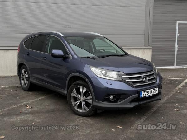 Blue Honda CR-V 2014 in Tartu, with an engine capacity of 2.20 L and mileage of 249 thousand km for 9200 €, photo 3 on AUTOMOTO.COM.LV