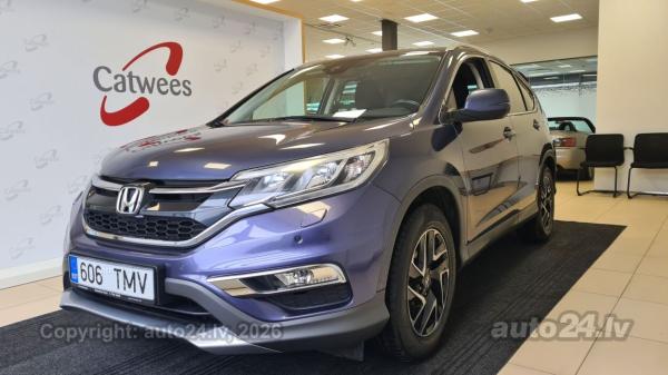 Zils Honda CR-V 2017 Tartu, ar dzinēja tilpumu 2.00 L un nobraukumu 105 tūkst. km par 14900 €, foto  vietnē AUTOMOTO.COM.LV