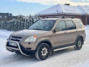 Brown Honda CR-V 2003 in Vilnius, with an engine capacity of 2.00 L and mileage of 350 thousand km for 2400 €, photo  on AUTOMOTO.COM.LV