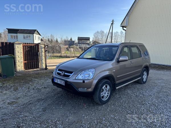 Brūns Honda CR-V 2003 Rēzekne, ar dzinēja tilpumu 2.00 L un nobraukumu 0 tūkst. km par 1950 €, foto 1 vietnē AUTOMOTO.COM.LV