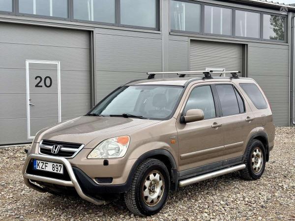 Brūns Honda CR-V 2003 Viļņa, ar dzinēja tilpumu 2.00 L un nobraukumu 350 tūkst. km par 2200 €, foto 1 vietnē AUTOMOTO.COM.LV