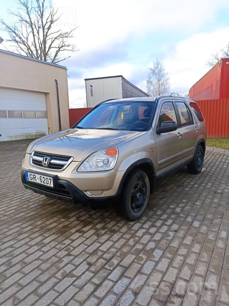 Brown Honda CR-V 2004 in Gulbene, with an engine capacity of 2.00 L and mileage of 256 thousand km for 1450 €, photo 3 on AUTOMOTO.COM.LV