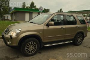 Brūns Honda CR-V 2005 Rīga, ar dzinēja tilpumu 2.00 L un nobraukumu 280 tūkst. km par 2300 €, foto  vietnē AUTOMOTO.COM.LV
