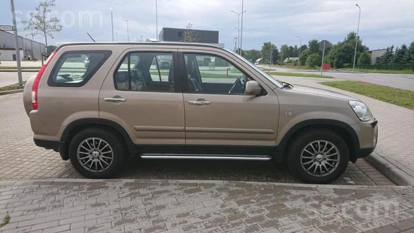 Brūns Honda CR-V 2005 Rīga, ar dzinēja tilpumu 2.00 L un nobraukumu 280 tūkst. km par 2300 €, foto 4 vietnē AUTOMOTO.COM.LV
