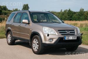 Brown Honda CR-V 2006 in Riga, with an engine capacity of 2.00 L and mileage of 203 thousand km for 4200 €, photo  on AUTOMOTO.COM.LV