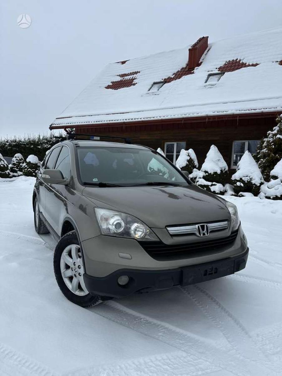 Brown Honda CR-V 2008 in Kaisiadorys, with an engine capacity of 2.00 L and mileage of 253 thousand km for 4850 €, photo 1 on AUTOMOTO.COM.LV