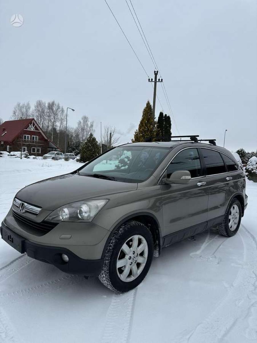 Brown Honda CR-V 2008 in Kaisiadorys, with an engine capacity of 2.00 L and mileage of 253 thousand km for 4850 €, photo 8 on AUTOMOTO.COM.LV