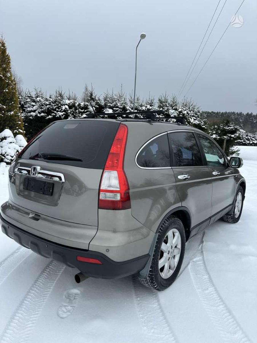 Brown Honda CR-V 2008 in Kaisiadorys, with an engine capacity of 2.00 L and mileage of 253 thousand km for 4850 €, photo 12 on AUTOMOTO.COM.LV