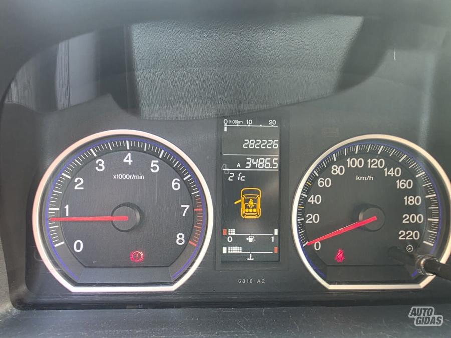 Brūns Honda CR-V 2008 Kauņa, ar dzinēja tilpumu 2.00 L un nobraukumu 282 tūkst. km par 3900 €, foto 7 vietnē AUTOMOTO.COM.LV