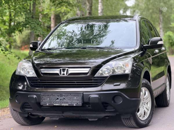 Brown Honda CR-V 2008 in Utena, with an engine capacity of 2.20 L and mileage of 367 thousand km for 3990 €, photo 4 on AUTOMOTO.COM.LV
