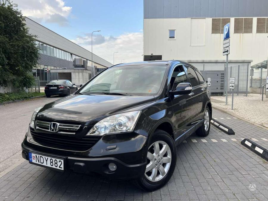 Brown Honda CR-V 2008 in Vilnius, with an engine capacity of 2.00 L and mileage of 256 thousand km for 4650 €, photo 14 on AUTOMOTO.COM.LV